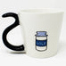 Mike the Calico Cat Mug – Tail Handle – 3 Cat Brothers – Miss Girlie Girl