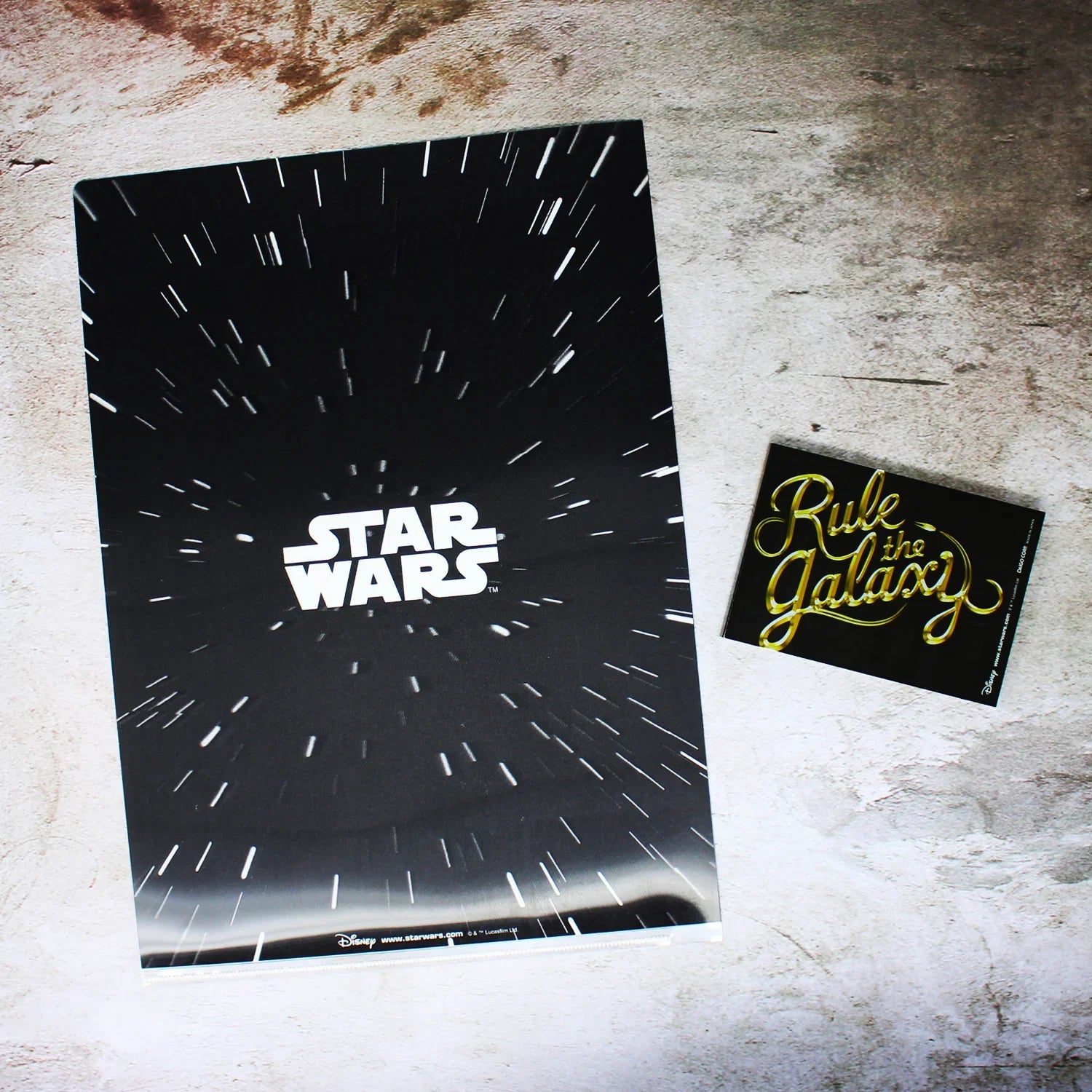 Star Wars Japan Stationery Set – Memo Pad & 3D Clear File Bundle – Miss ...