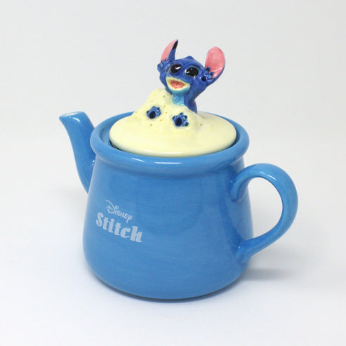 Disney Lilo & Stitch Teapot – 3D Lid, Porcelain | Miss Girlie Girl